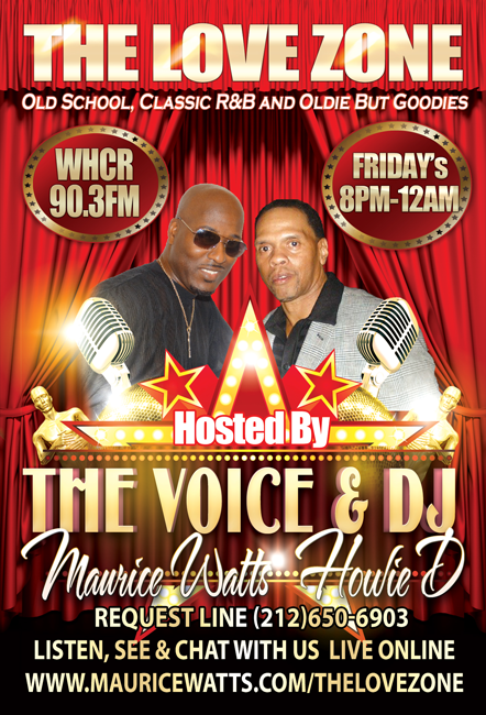 The Love Zone with Maurice "The Voice" Watts & DJ Howie D